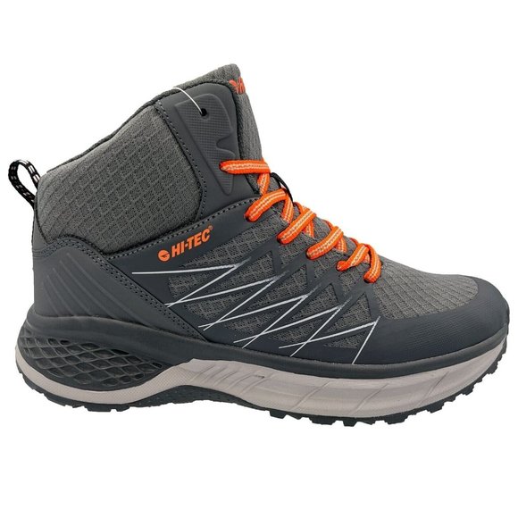 Hi-Tec | Shoes | New Hi Tec Mens Destroyer Mid Dark Grey Trail Running ...